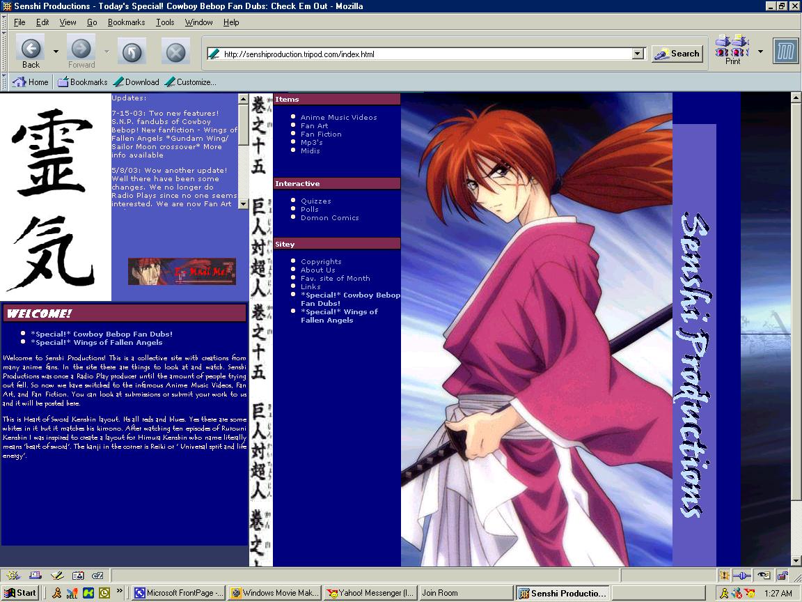 Past Layouts - A Look Into The Past